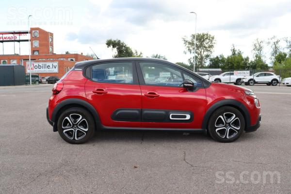 Red Citroen C3 2020 in Riga, with an engine capacity of 1.20 L and mileage of 69 thousand km for 9990 €, photo 4 on AUTOMOTO.COM.LV