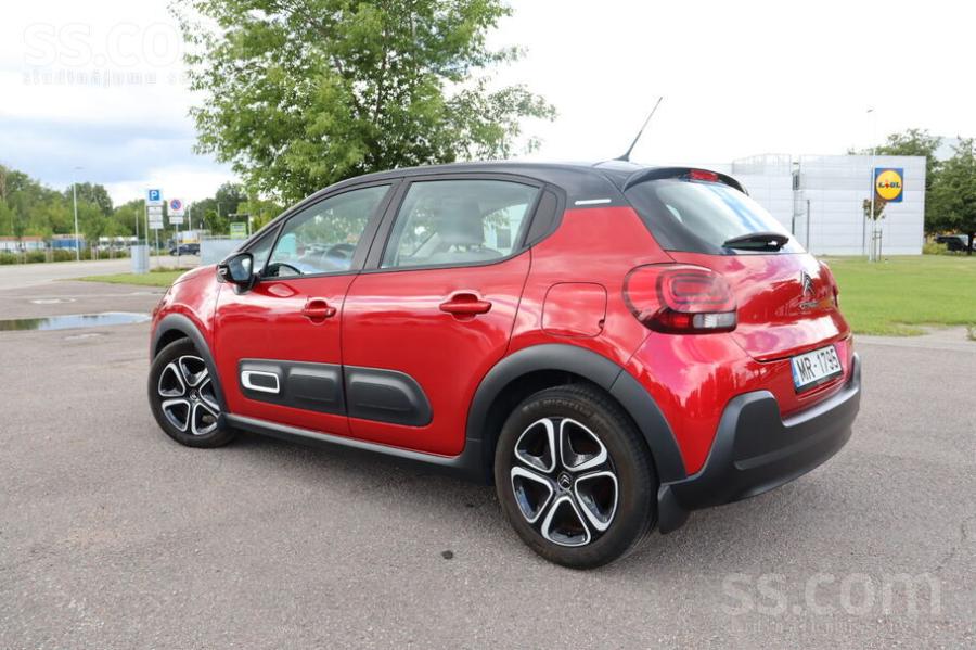 Red Citroen C3 2020 in Riga, with an engine capacity of 1.20 L and mileage of 69 thousand km for 9990 €, photo 6 on AUTOMOTO.COM.LV
