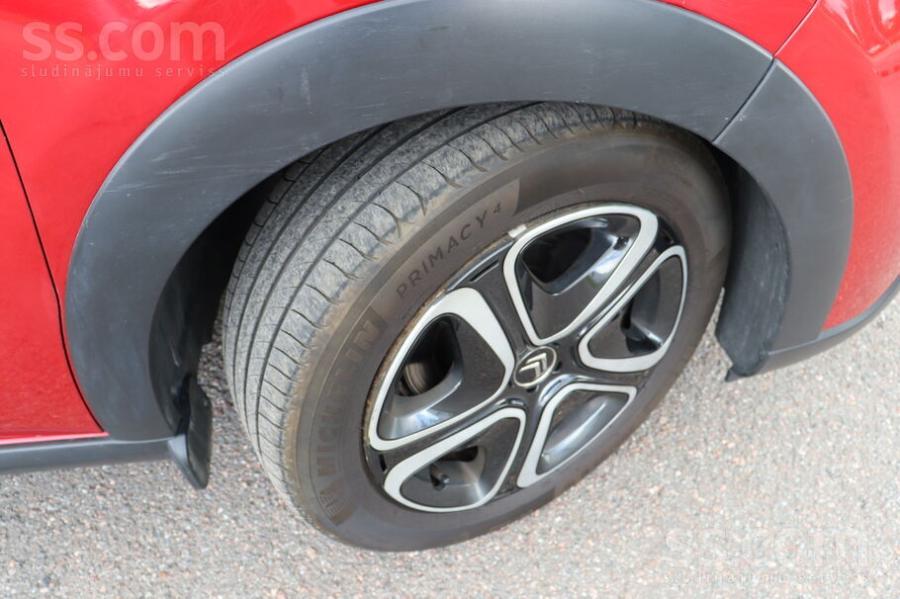 Red Citroen C3 2020 in Riga, with an engine capacity of 1.20 L and mileage of 69 thousand km for 9990 €, photo 10 on AUTOMOTO.COM.LV
