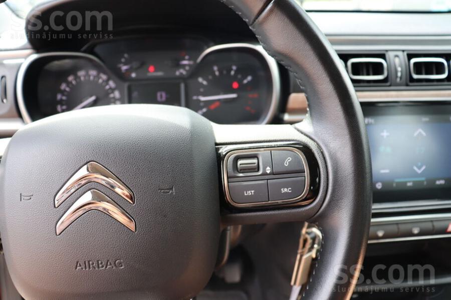 Red Citroen C3 2020 in Riga, with an engine capacity of 1.20 L and mileage of 69 thousand km for 9990 €, photo 17 on AUTOMOTO.COM.LV