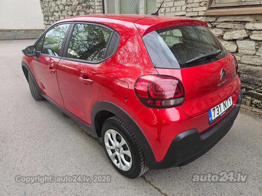 Sarkans Citroen C3 2021 Tallina, ar dzinēja tilpumu 1.20 L un nobraukumu 0 tūkst. km par 9499 €, foto 4 vietnē AUTOMOTO.COM.LV