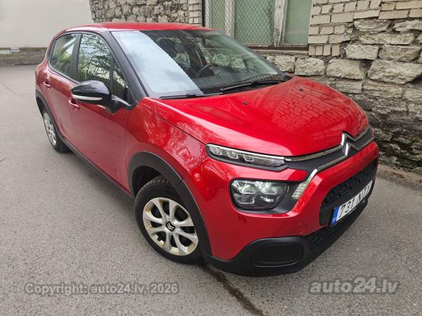 Sarkans Citroen C3 2021 Tallina, ar dzinēja tilpumu 1.20 L un nobraukumu 0 tūkst. km par 9499 €, foto 4 vietnē AUTOMOTO.COM.LV
