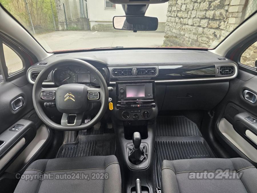 Sarkans Citroen C3 2021 Tallina, ar dzinēja tilpumu 1.20 L un nobraukumu 0 tūkst. km par 9499 €, foto 8 vietnē AUTOMOTO.COM.LV
