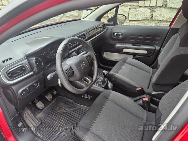 Sarkans Citroen C3 2021 Tallina, ar dzinēja tilpumu 1.20 L un nobraukumu 0 tūkst. km par 9499 €, foto 8 vietnē AUTOMOTO.COM.LV