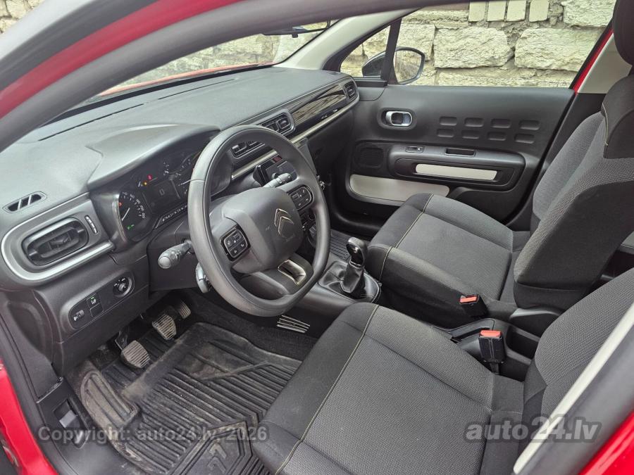Sarkans Citroen C3 2021 Tallina, ar dzinēja tilpumu 1.20 L un nobraukumu 0 tūkst. km par 9499 €, foto 9 vietnē AUTOMOTO.COM.LV