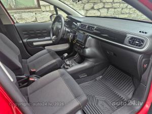 Sarkans Citroen C3 2021 Tallina, ar dzinēja tilpumu 1.20 L un nobraukumu 0 tūkst. km par 9499 €, foto 10 vietnē AUTOMOTO.COM.LV