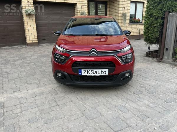 Красный Ситроен С3 2021 в Елгава, объемом двигателя 1.50 л и пробегом 105 тыс. км за 8500 €, фото 3 на AUTOMOTO.COM.LV