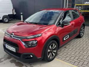 Sarkans Citroen C3 2021 Klaipėda, ar dzinēja tilpumu 1.20 L un nobraukumu 97 tūkst. km par 8300 €, foto  vietnē AUTOMOTO.COM.LV