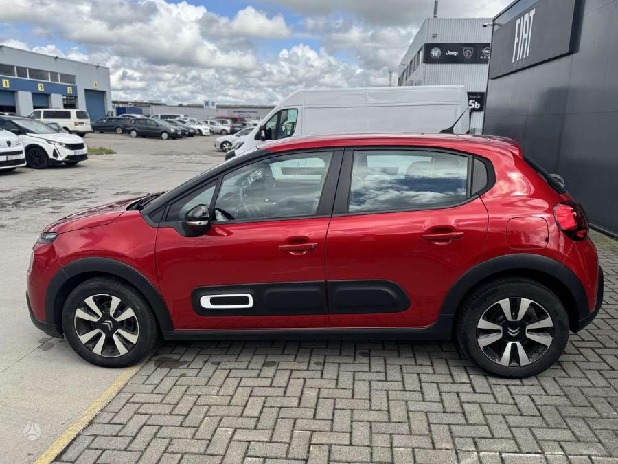 Sarkans Citroen C3 2021 Klaipėda, ar dzinēja tilpumu 1.20 L un nobraukumu 97 tūkst. km par 8300 €, foto 9 vietnē AUTOMOTO.COM.LV