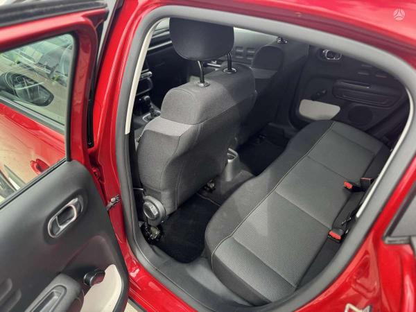 Sarkans Citroen C3 2021 Klaipėda, ar dzinēja tilpumu 1.20 L un nobraukumu 97 tūkst. km par 8300 €, foto 10 vietnē AUTOMOTO.COM.LV