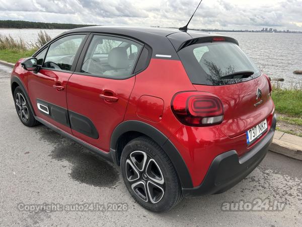 Citroen C3 2021 in Tallinn on AUTOMOTO.COM.LV Red Citroen C3 2021 in Tallinn, with an engine capacity of 1.20 L and mileage of 21 thousand km for 12200 €, photo 5 on AUTOMOTO.COM.LV