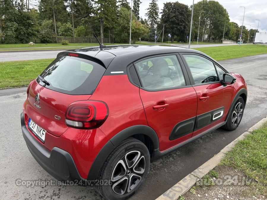 Sarkans Citroen C3 2021 Tallina, ar dzinēja tilpumu 1.20 L un nobraukumu 21 tūkst. km par 12200 €, foto 6 vietnē AUTOMOTO.COM.LV