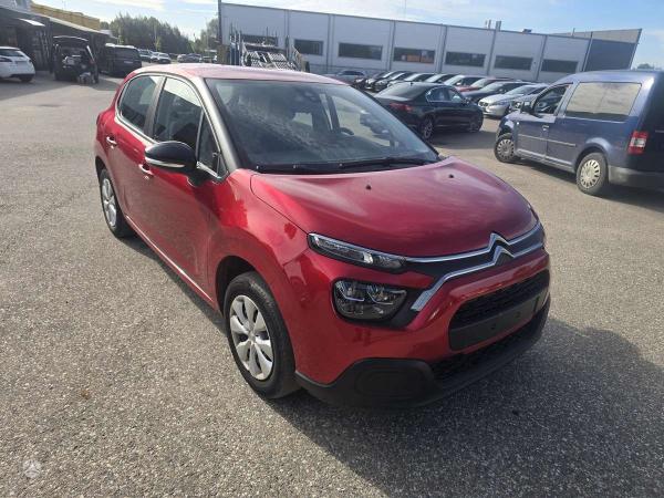 Red Citroen C3 2022 in Ukmerge, with an engine capacity of 1.20 L and mileage of 50 thousand km for 3750 €, photo 1 on AUTOMOTO.COM.LV