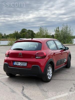 Red Citroen C3 2023 in Riga, with an engine capacity of 1.20 L and mileage of 24 thousand km for 12450 €, photo 4 on AUTOMOTO.COM.LV