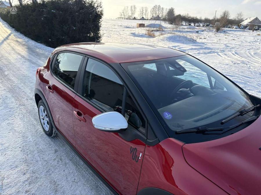 Red Citroen C3 2024 in Kelme, with an engine capacity of 1.20 L and mileage of 3 thousand km for 9750 €, photo 17 on AUTOMOTO.COM.LV