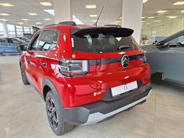 Red Citroen C3 2026 in Vilnius, with an engine capacity of 1.20 L and mileage of 0 thousand km for 24560 €, photo 5 on AUTOMOTO.COM.LV