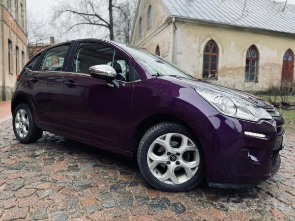Violet Citroen C3 2016 in Cesis, with an engine capacity of 1.20 L and mileage of 0 thousand km for 5990 €, photo 2 on AUTOMOTO.COM.LV