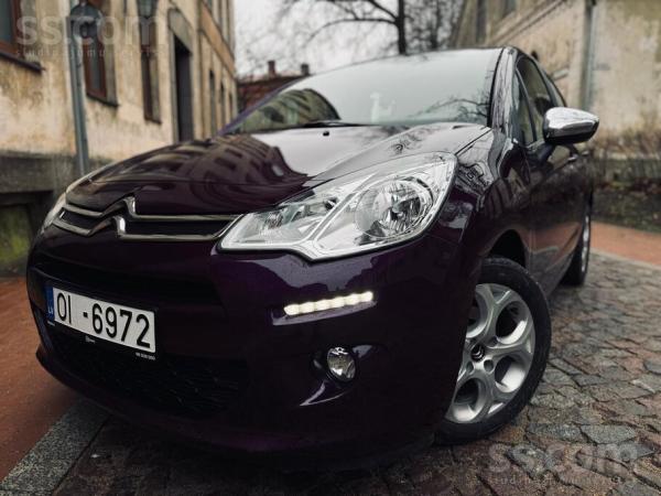 Violet Citroen C3 2016 in Cesis, with an engine capacity of 1.20 L and mileage of 0 thousand km for 5990 €, photo 3 on AUTOMOTO.COM.LV