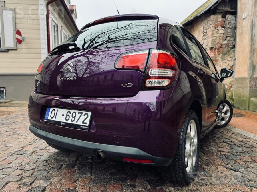 Violet Citroen C3 2016 in Cesis, with an engine capacity of 1.20 L and mileage of 0 thousand km for 5990 €, photo 6 on AUTOMOTO.COM.LV