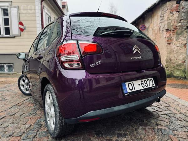 Violet Citroen C3 2016 in Cesis, with an engine capacity of 1.20 L and mileage of 0 thousand km for 5990 €, photo 7 on AUTOMOTO.COM.LV