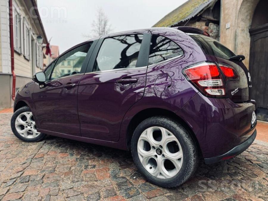 Violet Citroen C3 2016 in Cesis, with an engine capacity of 1.20 L and mileage of 0 thousand km for 5990 €, photo 9 on AUTOMOTO.COM.LV