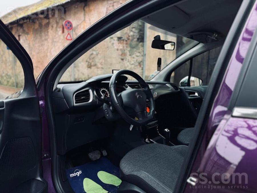 Violet Citroen C3 2016 in Cesis, with an engine capacity of 1.20 L and mileage of 0 thousand km for 5990 €, photo 22 on AUTOMOTO.COM.LV