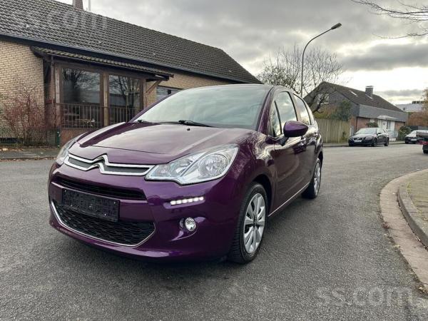 Violet Citroen C3 2017 in Ogre, with an engine capacity of 1.40 L and mileage of 87 thousand km for 5995 €, photo 2 on AUTOMOTO.COM.LV