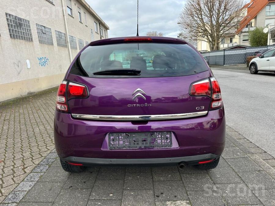 Violet Citroen C3 2017 in Ogre, with an engine capacity of 1.40 L and mileage of 87 thousand km for 5995 €, photo 5 on AUTOMOTO.COM.LV