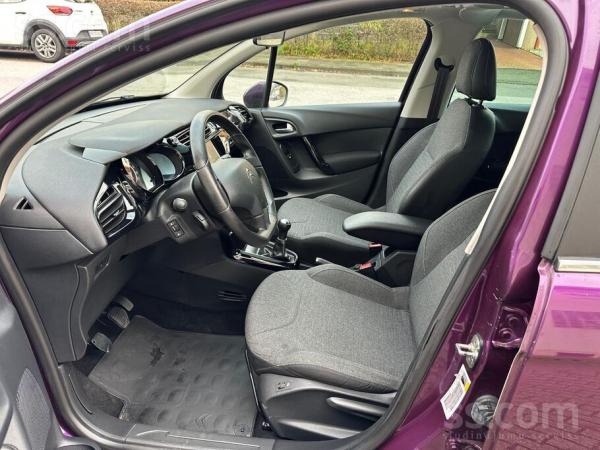 Violet Citroen C3 2017 in Ogre, with an engine capacity of 1.40 L and mileage of 87 thousand km for 5995 €, photo 9 on AUTOMOTO.COM.LV