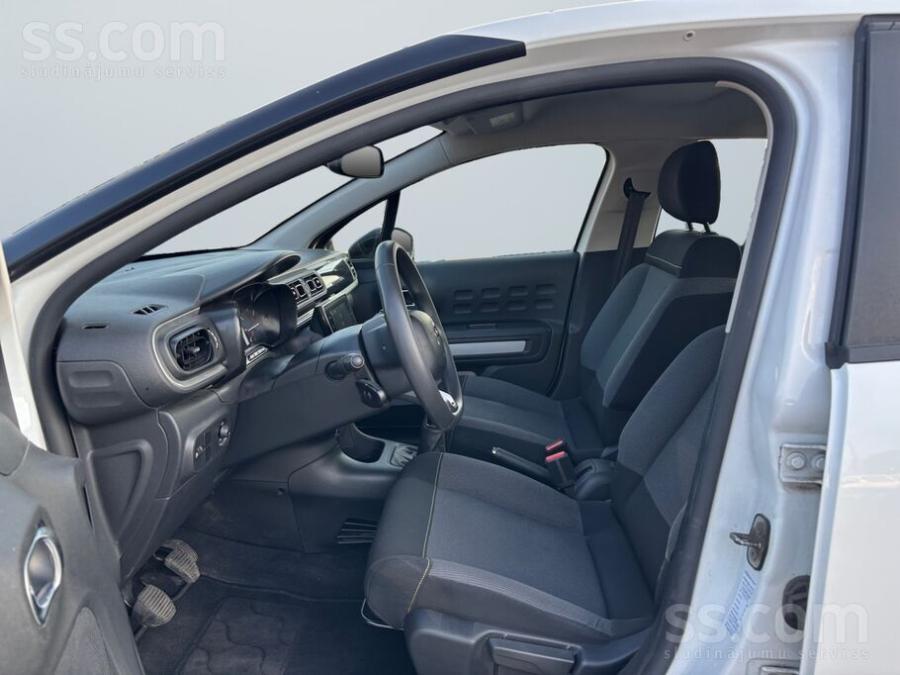 Balts Citroen C3 2021 Rīga, ar dzinēja tilpumu 1.20 L un nobraukumu 76 tūkst. km par 9220 €, foto 10 vietnē AUTOMOTO.COM.LV