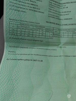 Белый Ситроен С3 2008 в Каунас, объемом двигателя 1.40 л и пробегом 259 тыс. км за 1400 €, фото 8 на AUTOMOTO.COM.LV