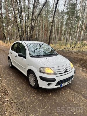 Balts Citroen C3 2009 Rīga, ar dzinēja tilpumu 1.40 L un nobraukumu 186 tūkst. km par 1500 €, foto  vietnē AUTOMOTO.COM.LV