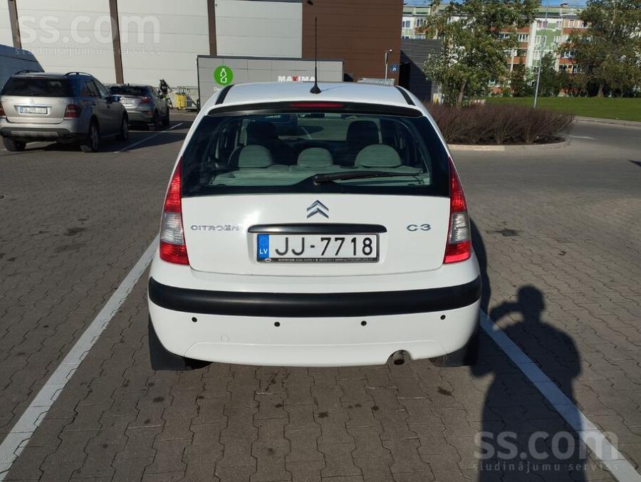 Balts Citroen C3 2009 Rīga, ar dzinēja tilpumu 1.40 L un nobraukumu 181 tūkst. km par 1450 €, foto 6 vietnē AUTOMOTO.COM.LV