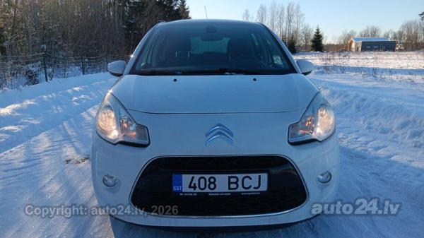 White Citroen C3 2010 in Tallinn, with an engine capacity of 1.60 L and mileage of 132 thousand km for 2800 €, photo 1 on AUTOMOTO.COM.LV