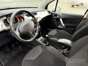 White Citroen C3 2010 in Riga, with an engine capacity of 1.40 L and mileage of 0 thousand km for 1590 €, photo 8 on AUTOMOTO.COM.LV