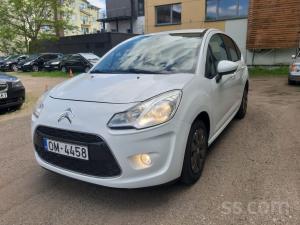White Citroen C3 2012 in Daugavpils, with an engine capacity of 1.40 L and mileage of 0 thousand km for 4100 €, photo  on AUTOMOTO.COM.LV