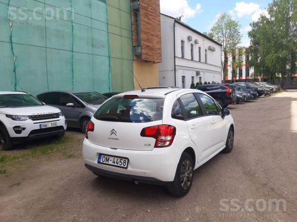 White Citroen C3 2012 in Daugavpils, with an engine capacity of 1.40 L and mileage of 0 thousand km for 4100 €, photo 7 on AUTOMOTO.COM.LV