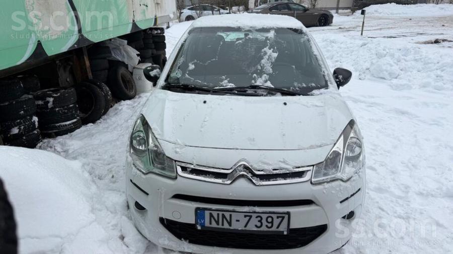 Balts Citroen C3 2016 Rīga, ar dzinēja tilpumu 1.20 L un nobraukumu 169 tūkst. km par 4150 €, foto 1 vietnē AUTOMOTO.COM.LV