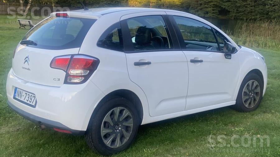 White Citroen C3 2016 in Riga, with an engine capacity of 1.00 L and mileage of 0 thousand km for 2999 €, photo 3 on AUTOMOTO.COM.LV