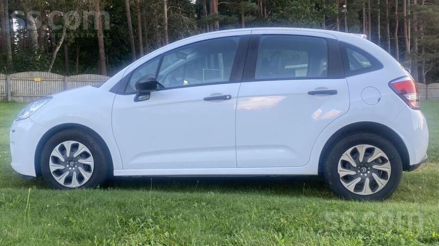 White Citroen C3 2016 in Riga, with an engine capacity of 1.00 L and mileage of 0 thousand km for 2999 €, photo 6 on AUTOMOTO.COM.LV