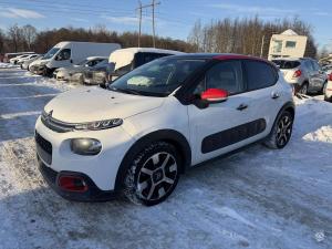 White Citroen C3 2017 in Siauliai, with an engine capacity of 1.20 L and mileage of 46 thousand km for 3800 €, photo  on AUTOMOTO.COM.LV