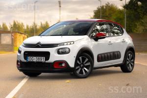 White Citroen C3 2017 in Jelgava, with an engine capacity of 1.20 L and mileage of 0 thousand km for 6390 €, photo  on AUTOMOTO.COM.LV