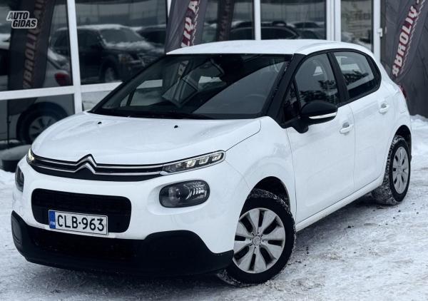 White Citroen C3 2018 in Radviliskis, with an engine capacity of 1.20 L and mileage of 87 thousand km for 5695 €, photo 1 on AUTOMOTO.COM.LV