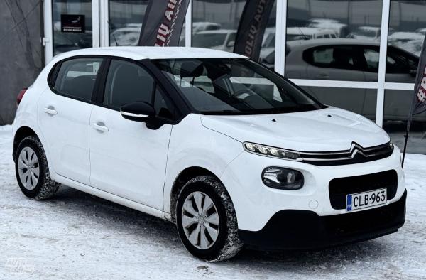 White Citroen C3 2018 in Radviliskis, with an engine capacity of 1.20 L and mileage of 87 thousand km for 5695 €, photo 6 on AUTOMOTO.COM.LV