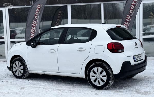 White Citroen C3 2018 in Radviliskis, with an engine capacity of 1.20 L and mileage of 87 thousand km for 5695 €, photo 7 on AUTOMOTO.COM.LV