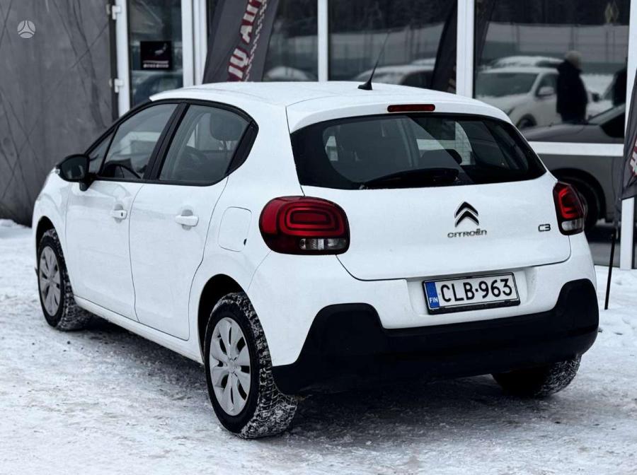 Balts Citroen C3 2018 Radviliškis, ar dzinēja tilpumu 1.20 L un nobraukumu 87 tūkst. km par 5695 €, foto 9 vietnē AUTOMOTO.COM.LV