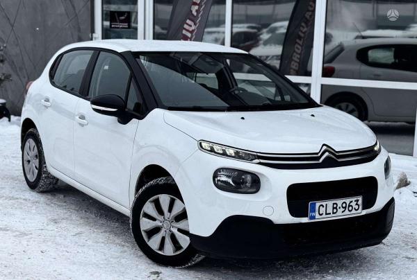 White Citroen C3 2018 in Radviliskis, with an engine capacity of 1.20 L and mileage of 87 thousand km for 5695 €, photo 2 on AUTOMOTO.COM.LV