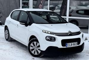 White Citroen C3 2018 in Radviliskis, with an engine capacity of 1.20 L and mileage of 87 thousand km for 5695 €, photo 2 on AUTOMOTO.COM.LV