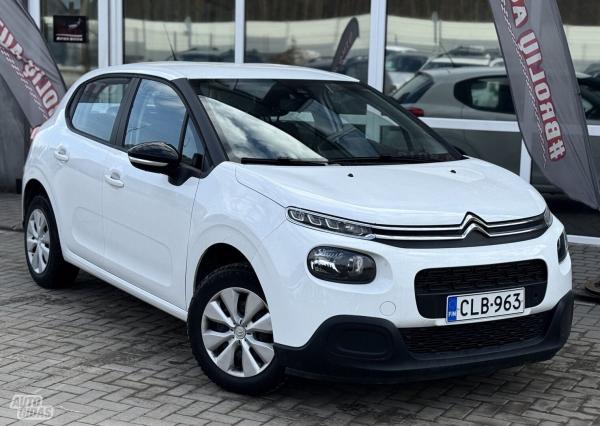 White Citroen C3 2018 in Radviliskis, with an engine capacity of 1.20 L and mileage of 87 thousand km for 5695 €, photo 2 on AUTOMOTO.COM.LV