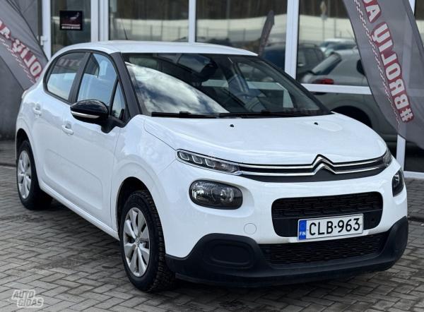 White Citroen C3 2018 in Radviliskis, with an engine capacity of 1.20 L and mileage of 87 thousand km for 5695 €, photo 4 on AUTOMOTO.COM.LV